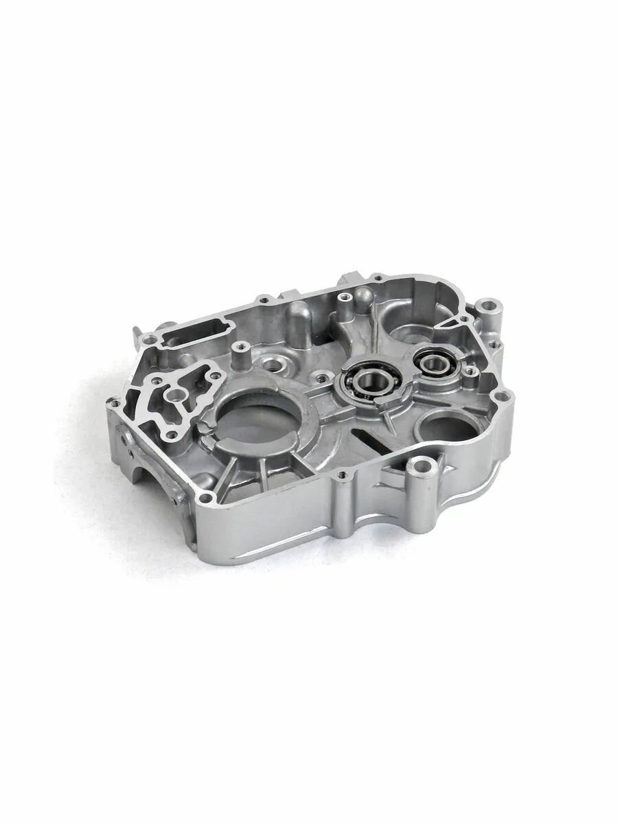 Картер правый Alpha, Delta, Zodiak (под кпп с шарикоподшипниками) 70-110см3 (черный)