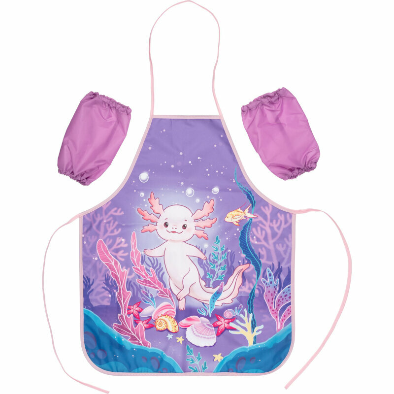 Фартук для труда Комус Класс Аксолотль, нарукавники, 535x445 мм, ФН 41-20, 1910151