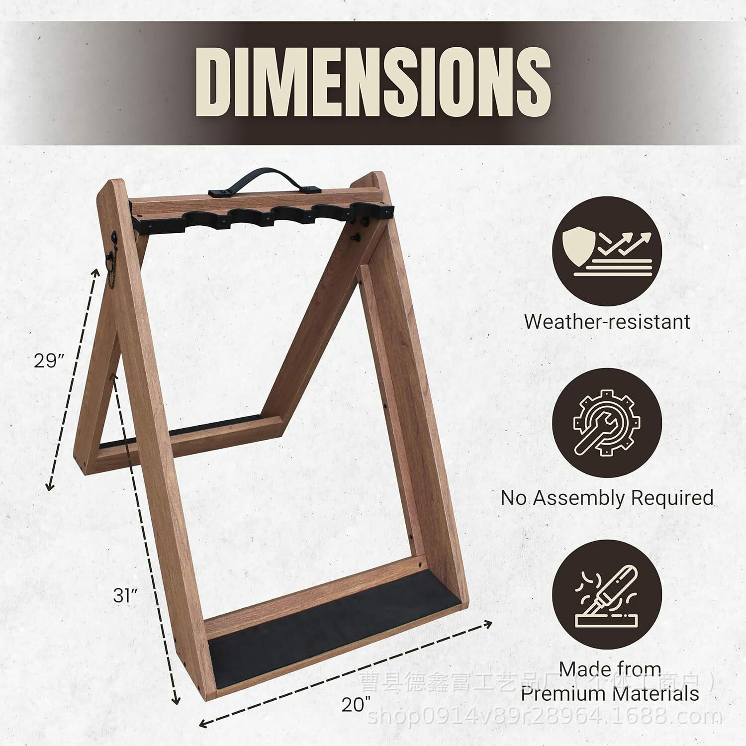 Деревянная стойка для винтовки, напольная регулируемая стойка для хранения детских пистолетов и ружей, вертикальная стойка для размещения оружия на стрельбище