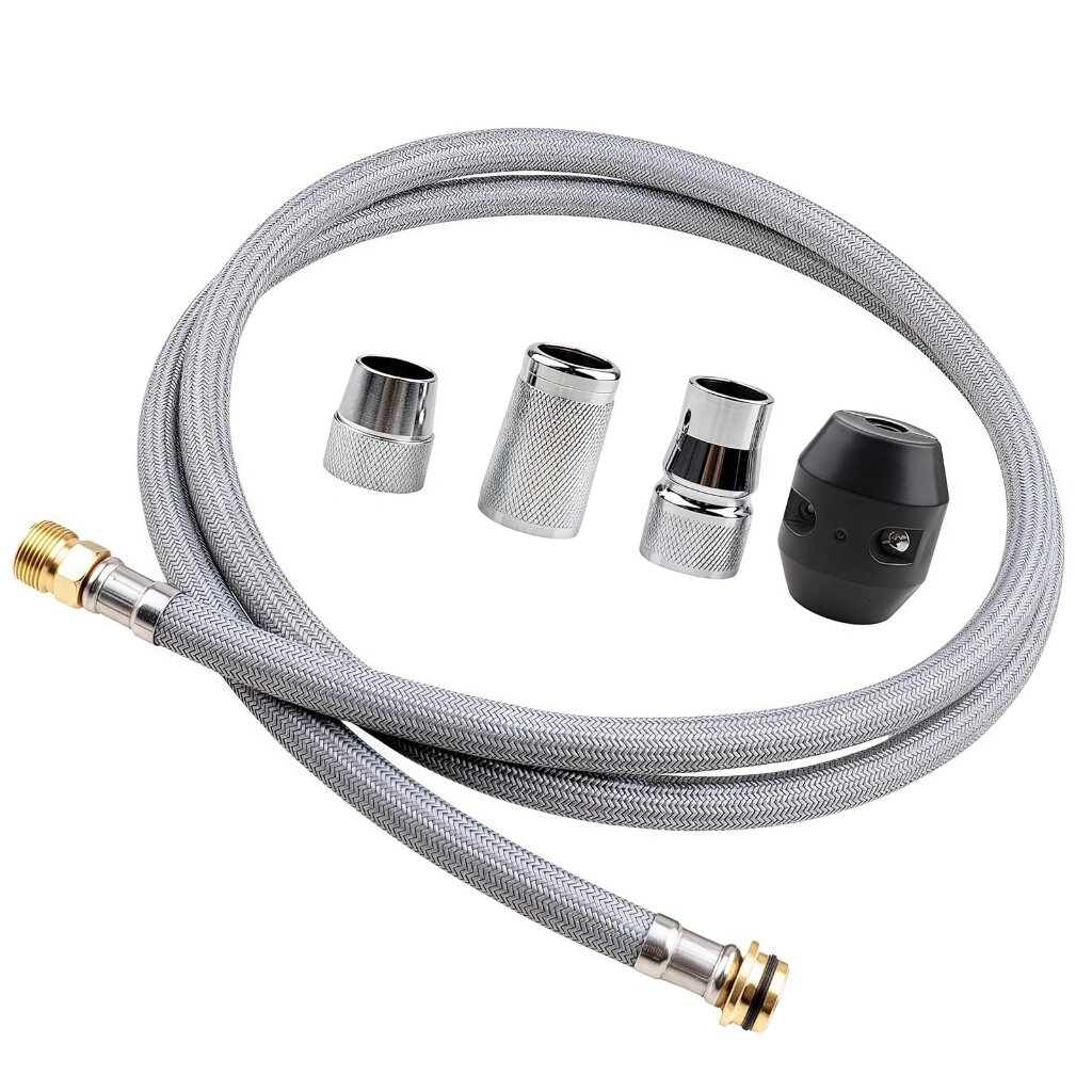 59-дюймовый длинный гибкий сменный шланг для кухонного смесителя 4829300, выдвижной шланг для распылителя, простой в установке