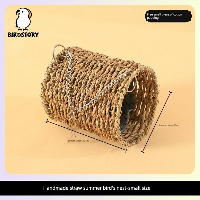 Гнездо для попугаев, теплое гнездо, подвесное гнездо для птиц, специальное спальное место для неразлучников, волнистых