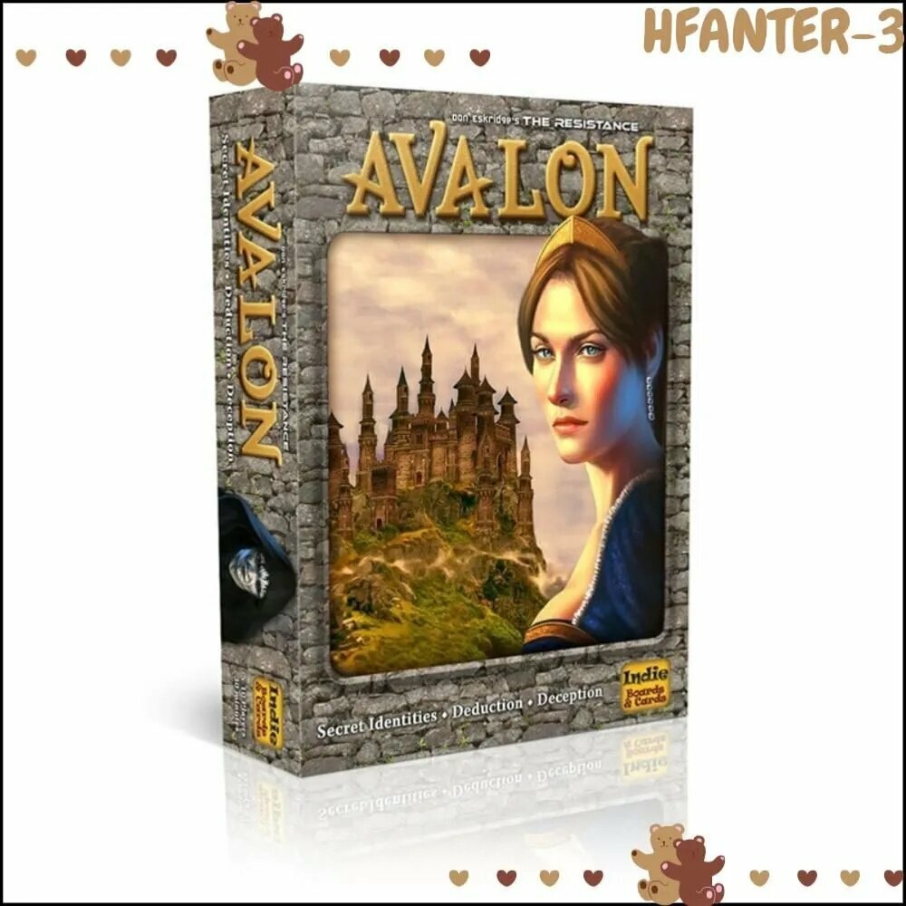 Игра Avalon, яркие и привлекательные карточные настольные игры для семейных вечеринок для нескольких игроков