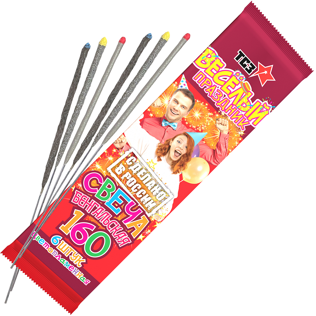 Бенгальские свечи Троицкий снаряжательный Завод "цветопламенные", цветное розовое пламя