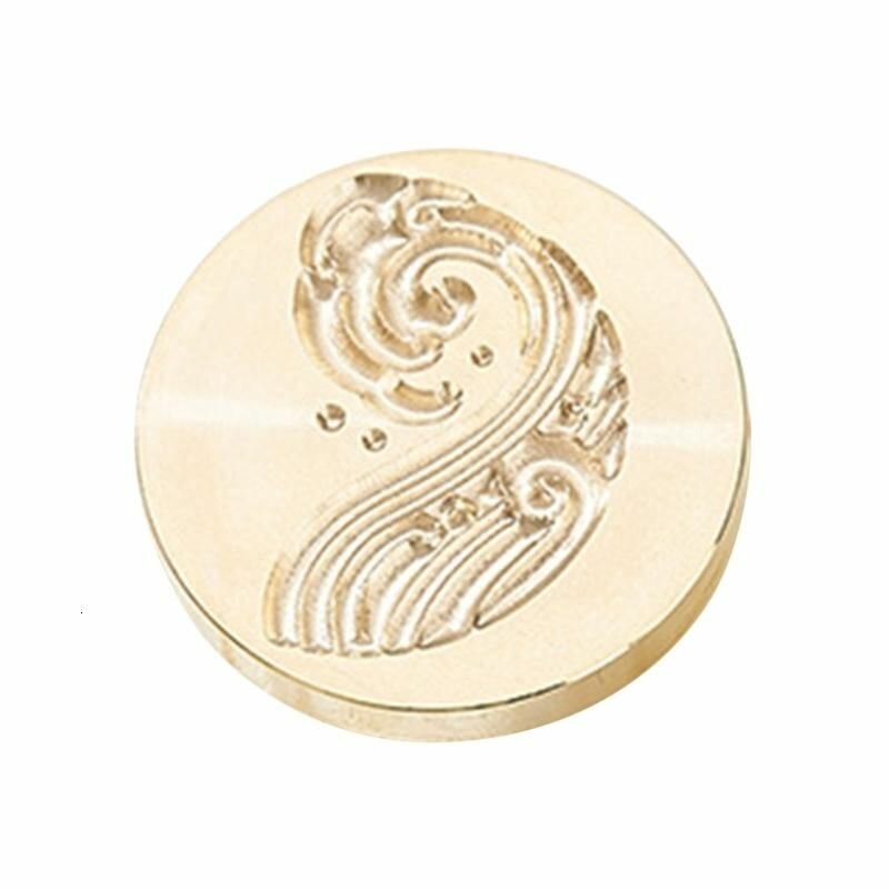 Металлический штемпель с текстурой для воска, - C