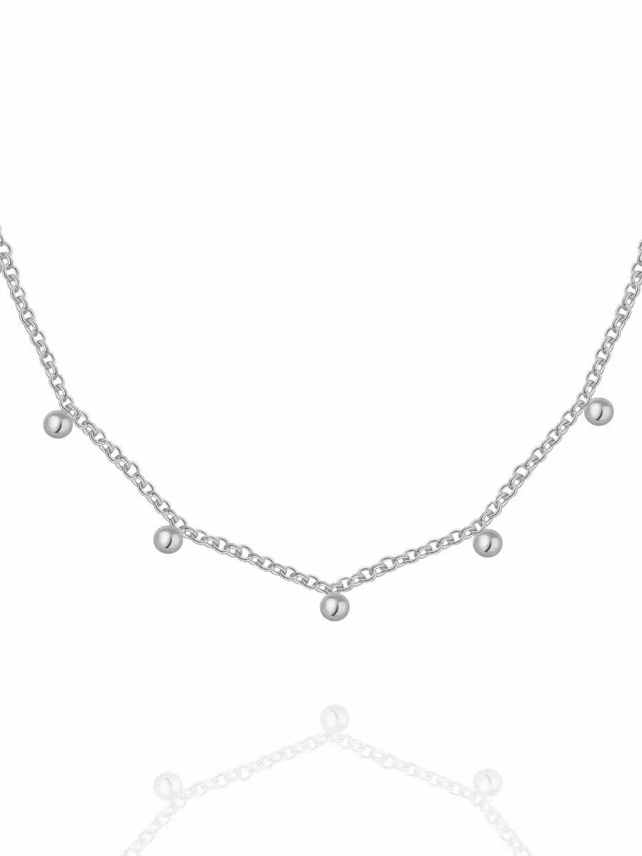 Колье, серебро, 925 проба