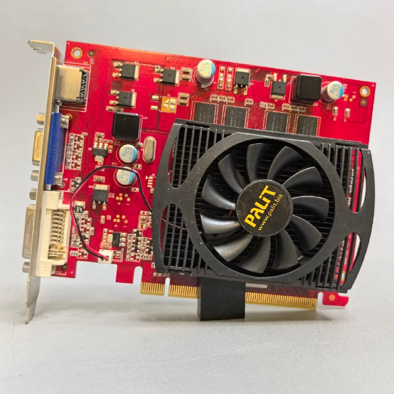 Видеокарта Palit GeForce GT 220 625Mhz PCI-E 2.0 512Mb 1000Mhz 128 bit DVI HDMI HDCP