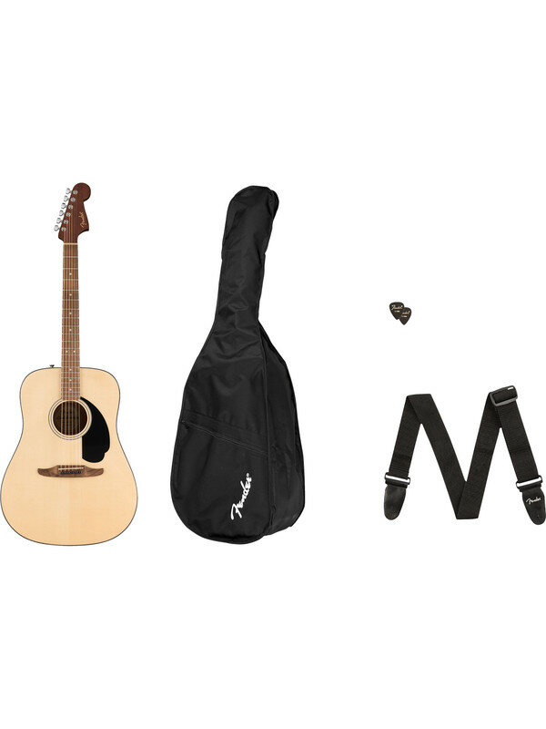 Гитарный комплект FENDER CA DEBUT REDONDO PACK NAT