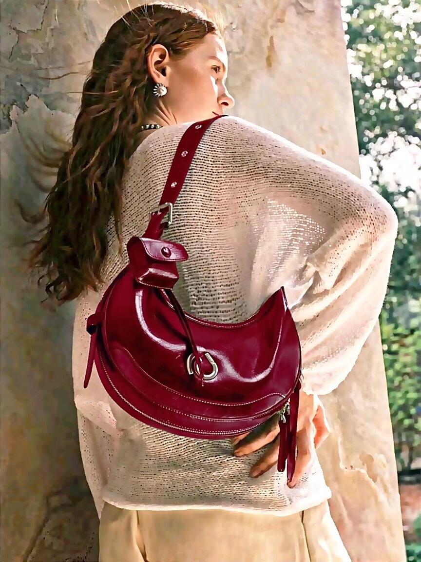 Сумка кросс-боди из натуральной кожи, Cnoles