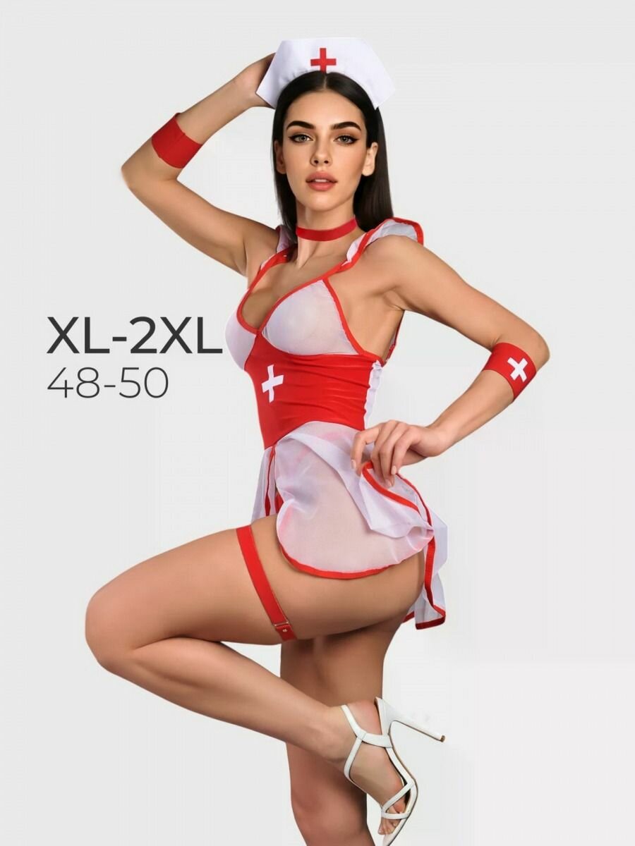 Костюм секси-медсестры 48-50 размер