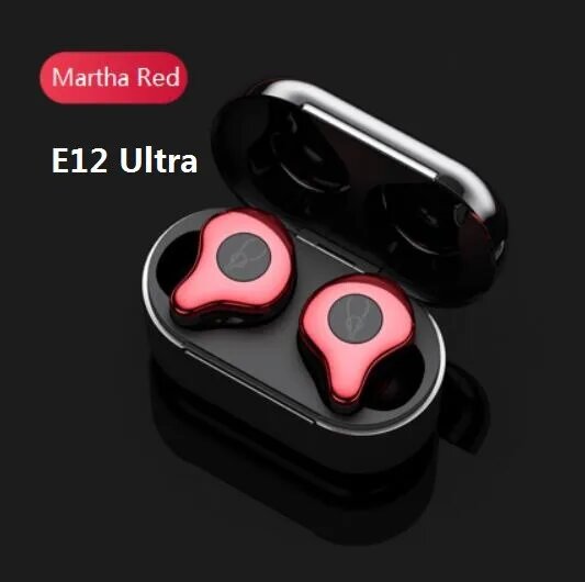 Беспроводные наушники Sabbat E12 Ultra Martha Red