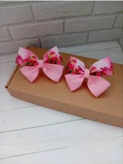 Бантики малышки для первых хвостиков 2 шт