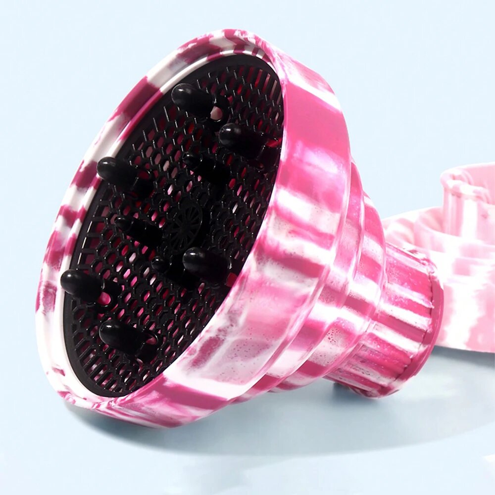 Силиконовый диффузор для фена KS04-pink-02 розовый — фото 1