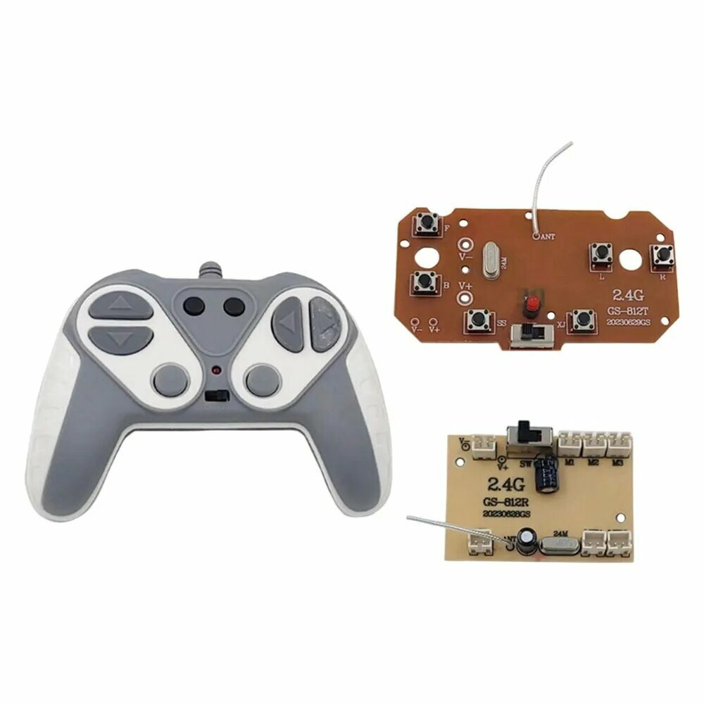 Комплект радиоуправления 2.4ГГц 6 каналов для самодельных РУ машин, плата передатчика и приемника для DIY моделей