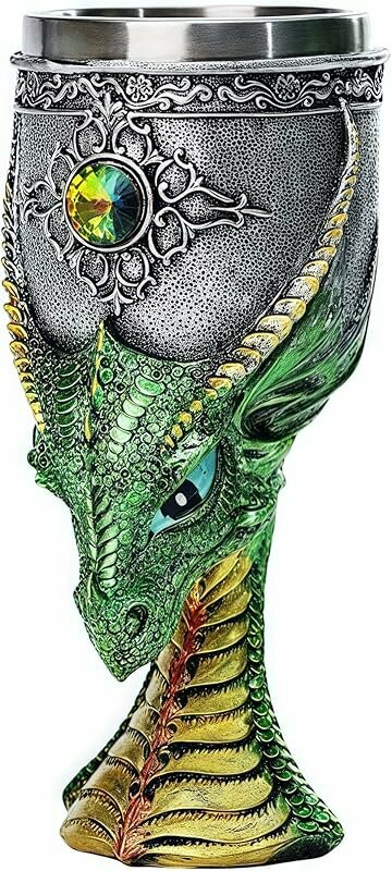 Кубок Дракона из нержавеющей стали, подарок для мужчин по мотивам Dungeons and Dragons