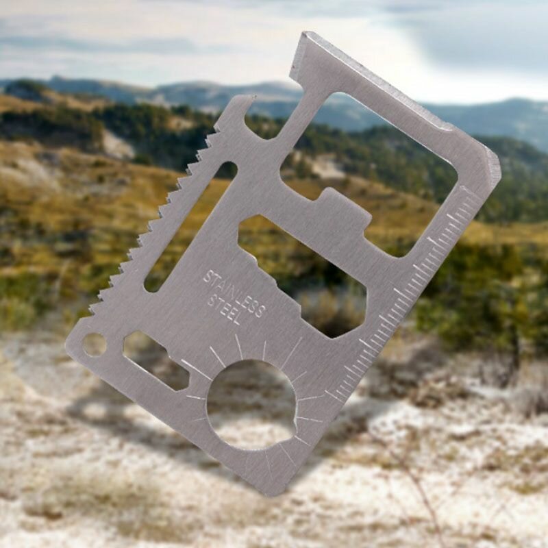 Многофункциональная карта инструмент 12 в 1, карточный нож для кемпинга, охоты и выживания