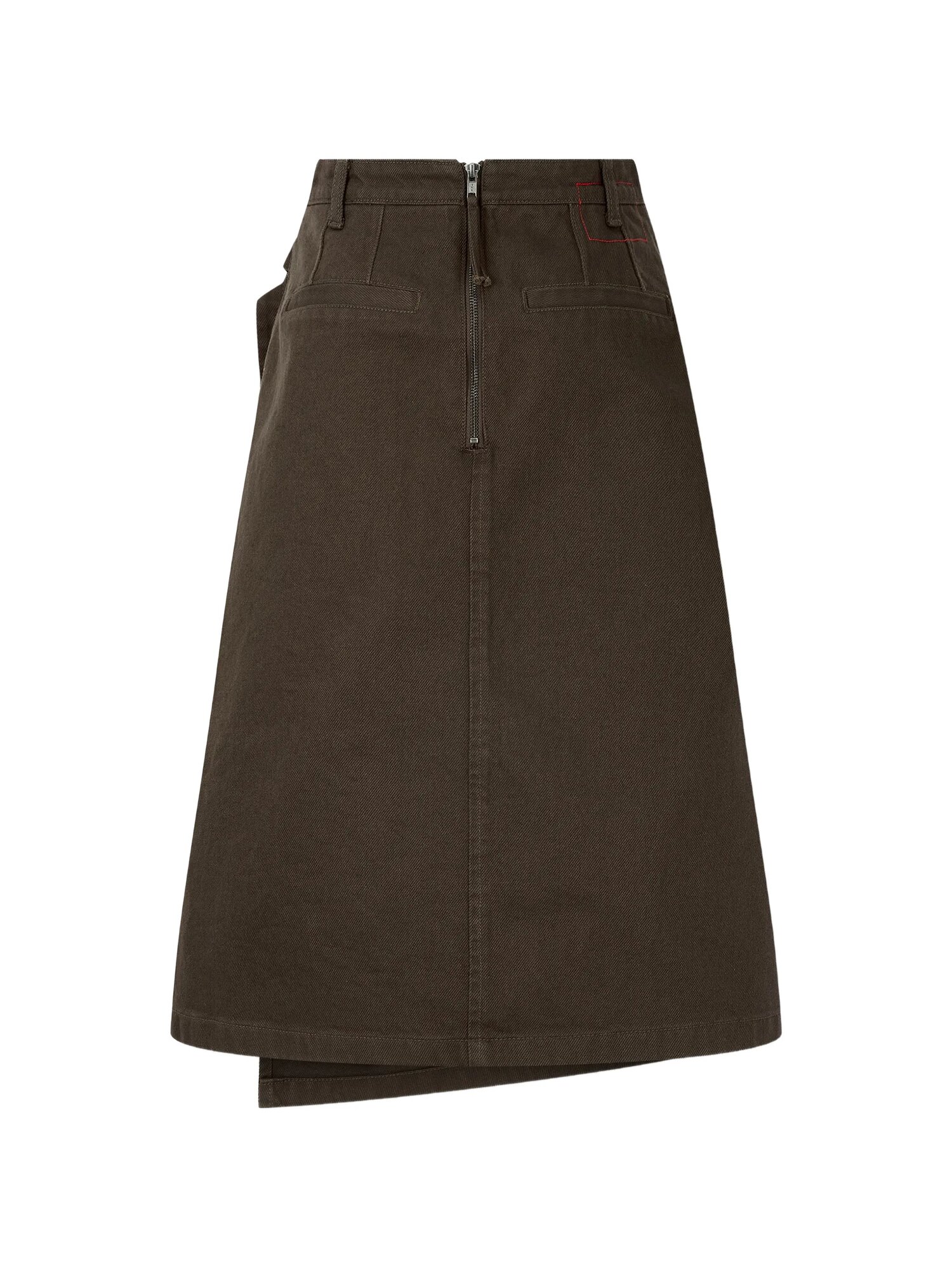 Юбка STUDIO TOMBOY Wrap skirt, размер OneSize, коричневый — фото 1