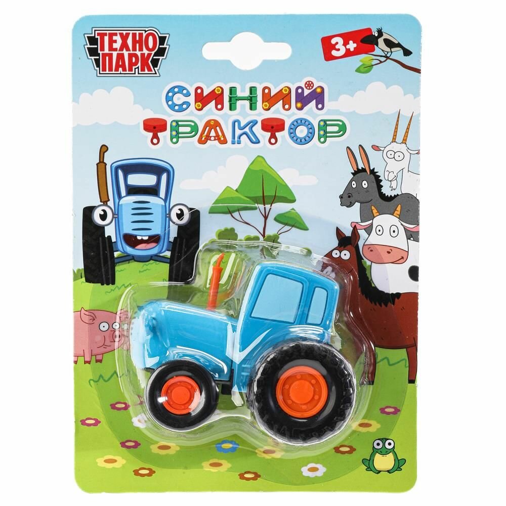Металлическая модель Синий Трактор 7,5 см
