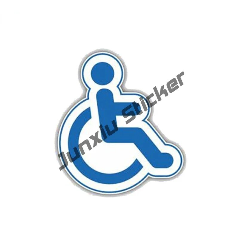 Наклейка на авто Handicap 3, 13см