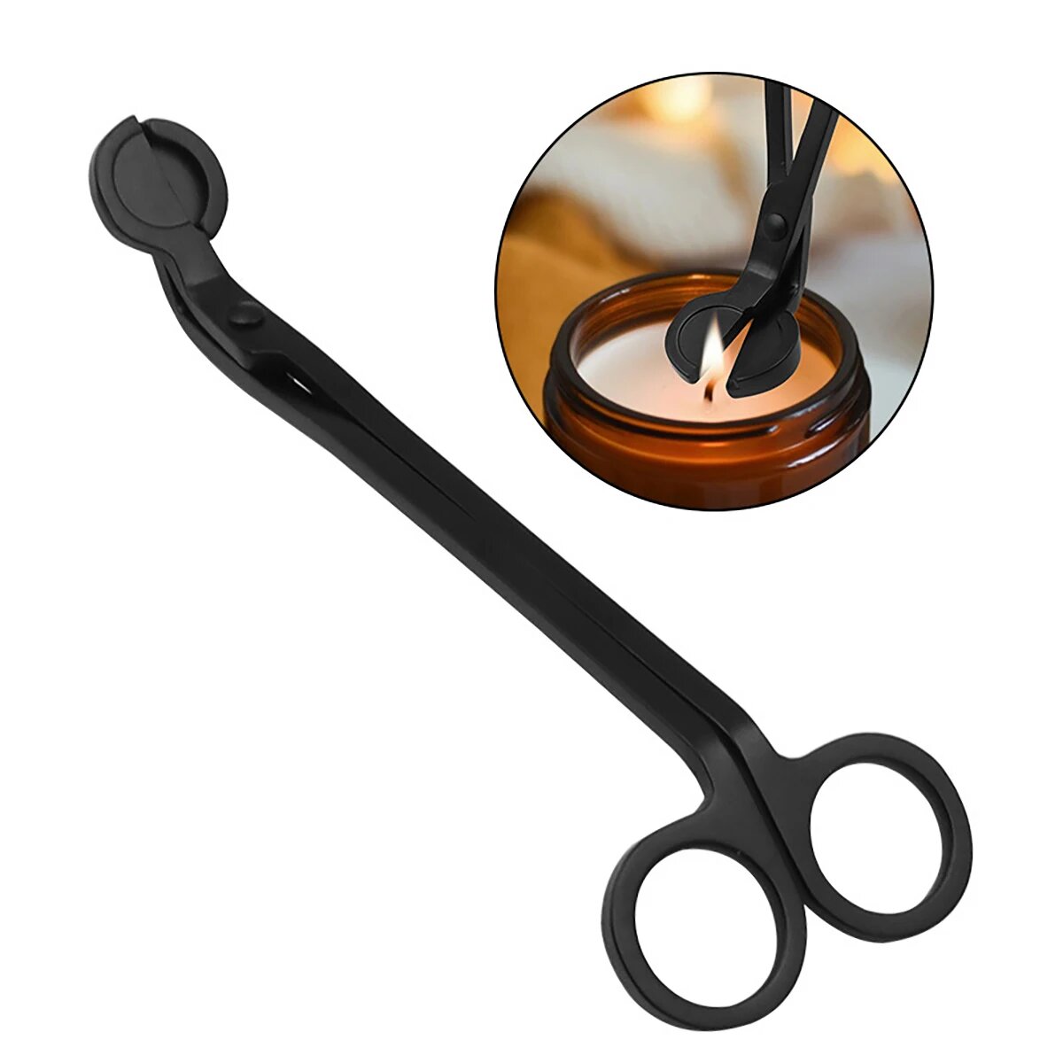 Металлические ножницы для подрезки фитиля