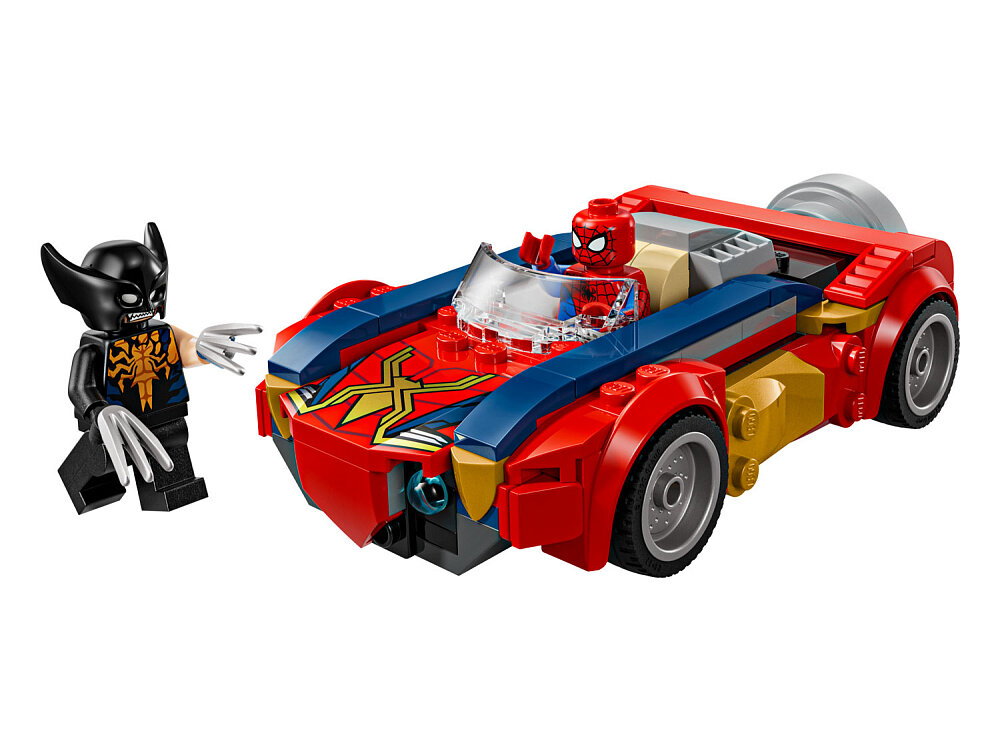 Конструктор LEGO Super Heroes 76336 Конструктор Человек-паук против Веномизированного Росомахи