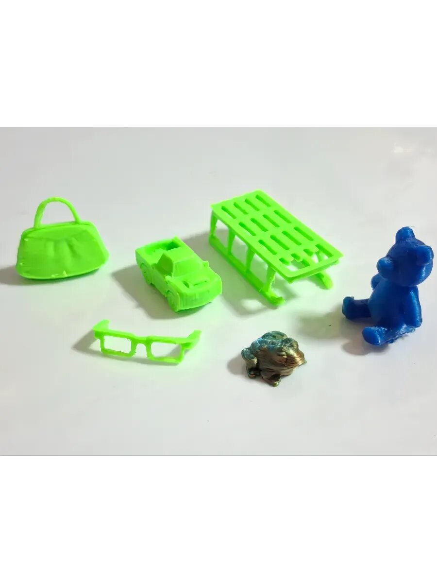 Набор миниатюр - 6 шт, для ватной игрушки