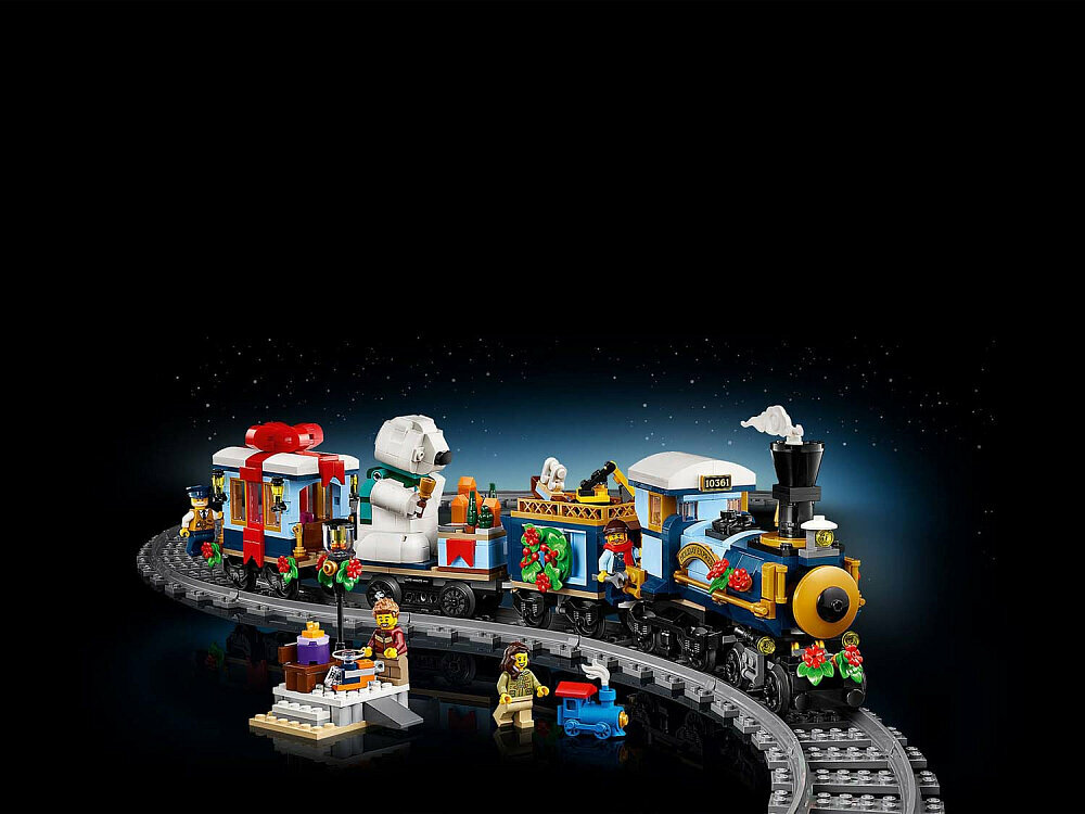 Конструктор LEGO Icons 10361 Конструктор Праздничный экспресс