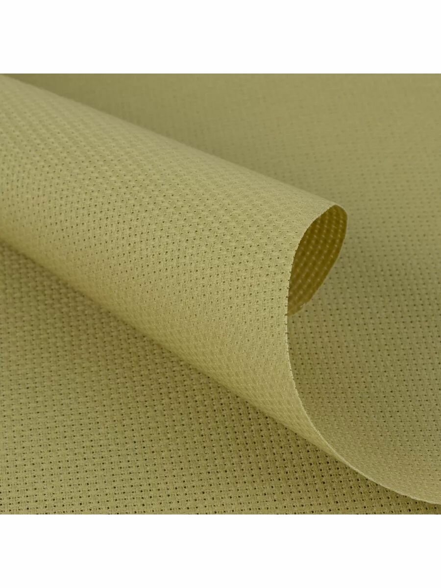 Канва Aida 14 ct. цвет оливковый, размер: 25x50 см.