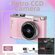 Ретро цифровая камера CCD Cherry Blossom Pink 64MP Card Reader Type-C Adapter Ch...