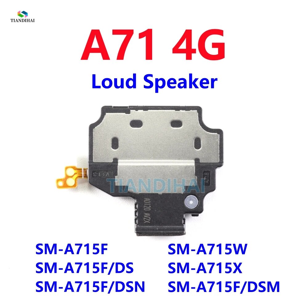 Для Samsung Galaxy A71 4G A715F A715F/DS A715F/DSN A715F/DSM A715 Громкий динамик Зуммер Звуковой модуль Запчасти для громкоговорителя