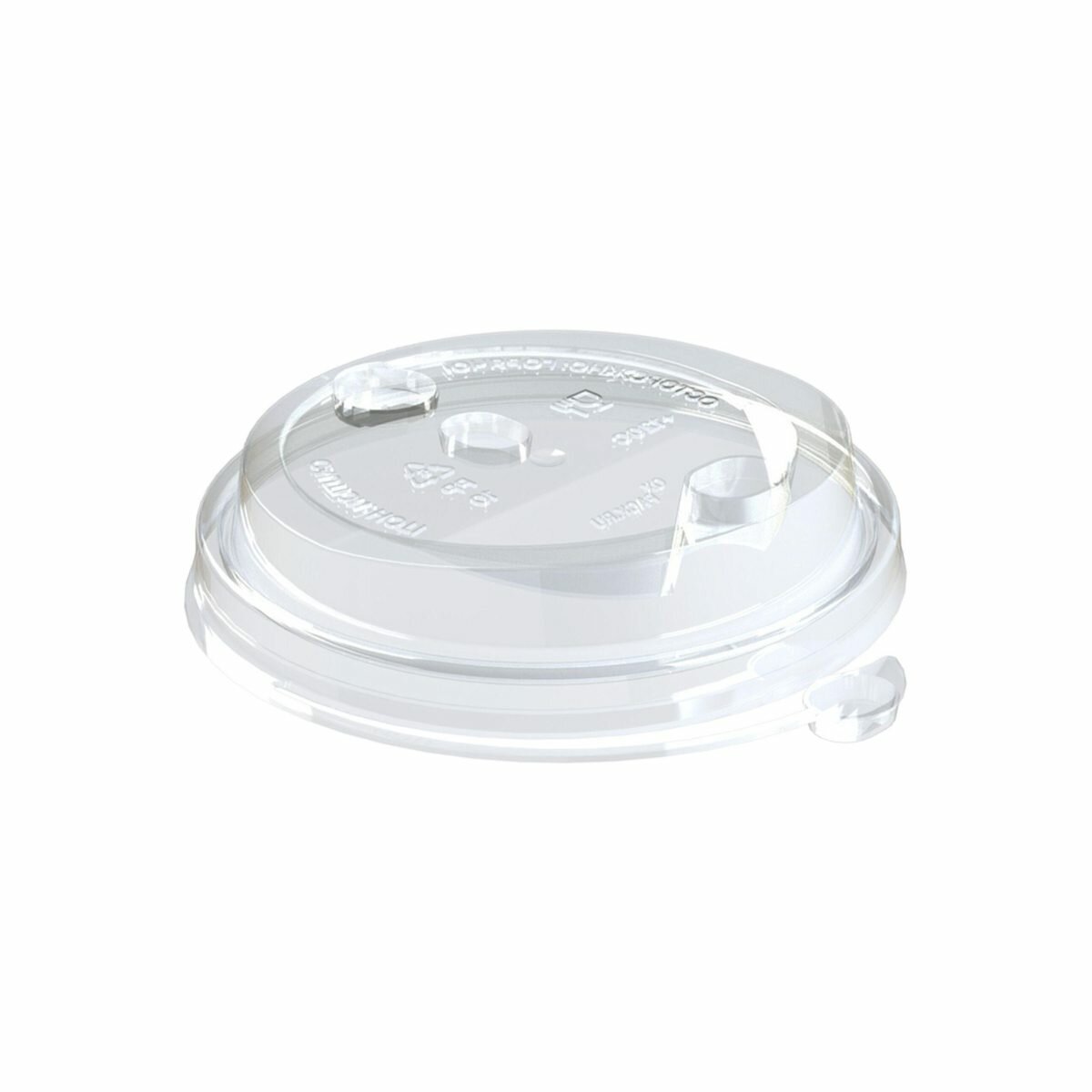 Крышка для стакана OXPACK Hide УС-Кр d=90мм, прозрачная, 1000шт. (2139644)