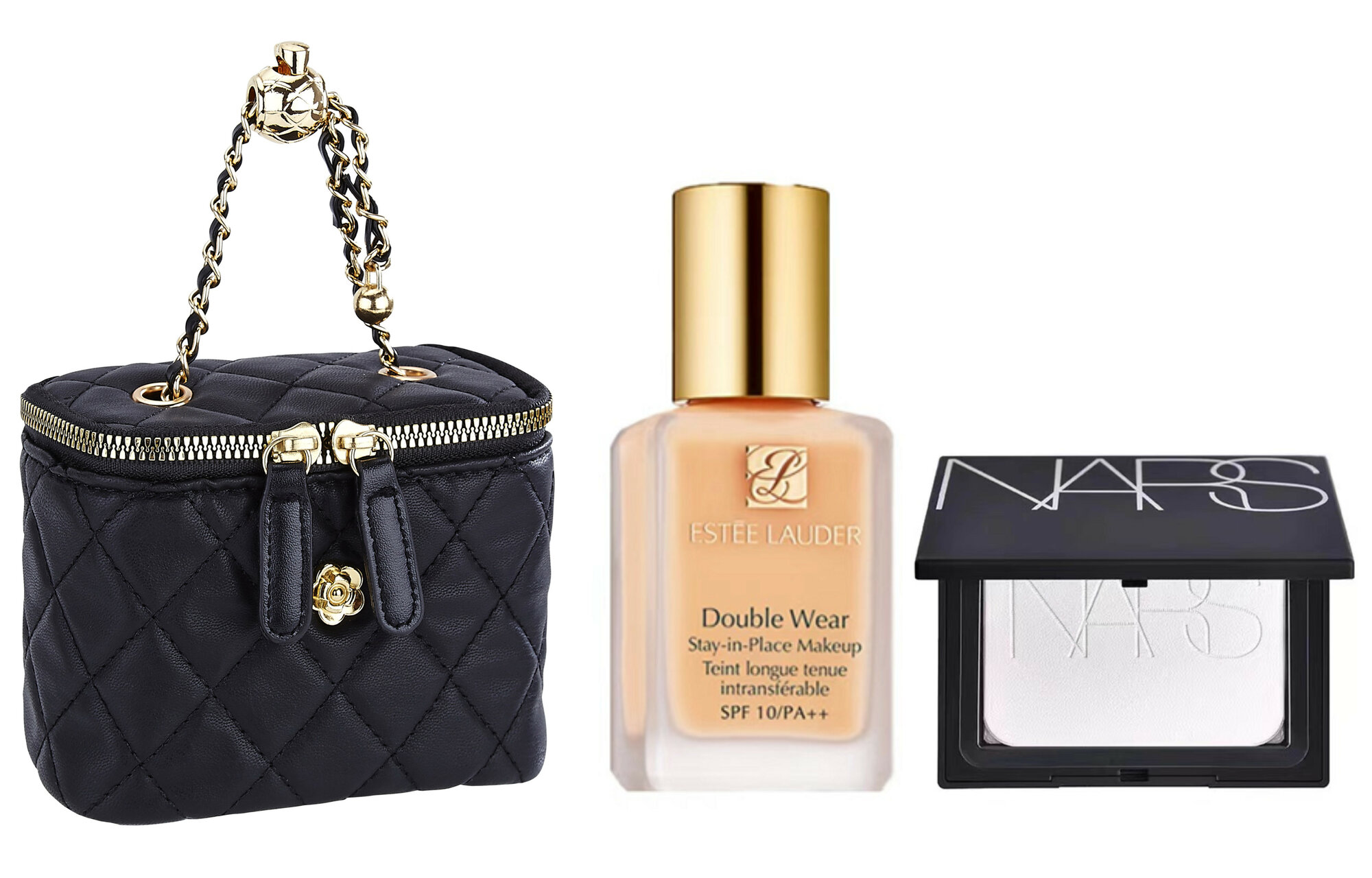 Набор женский ESTEE LAUDER Double Wear тональная основа и пудра, NAS, натуральное, 5757422