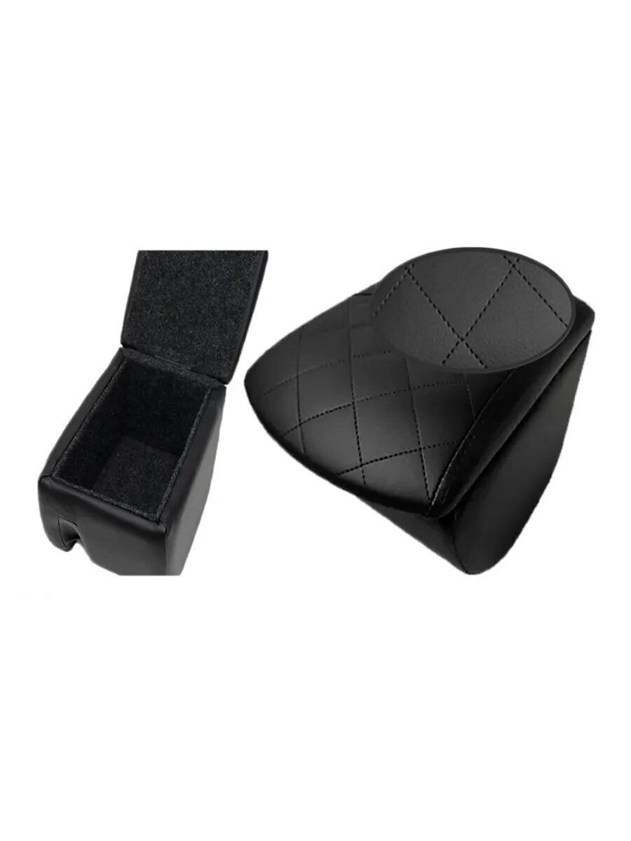 Автоподлокотник "Ромб" (экокожа) для Ford EcoSport