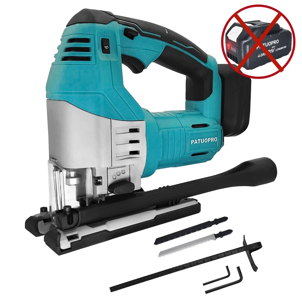 Аккумуляторный лобзик PATUOPRO для батареи Makita 18v No Battery