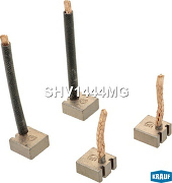 Щетки стартера KRAUF SHV1444MG Citroen Ax, Berlingo, Bx, C-Elysee, C2, C25, C3, C3 Picasso, C4, C4 Cactus, C4 Grand Picasso, C4 Picasso, C5, C8, Ds3, Ds4, Ds5, Evasion, Jumper, Jumpy, Saxo, Visa