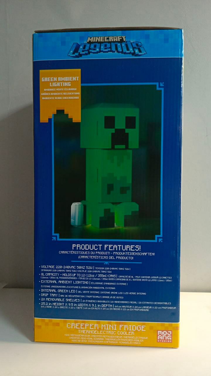 Мини-холодильник UKON! C Thermoelectric Cooler - Minecraft: Figual Creeper, 8L(SPC)