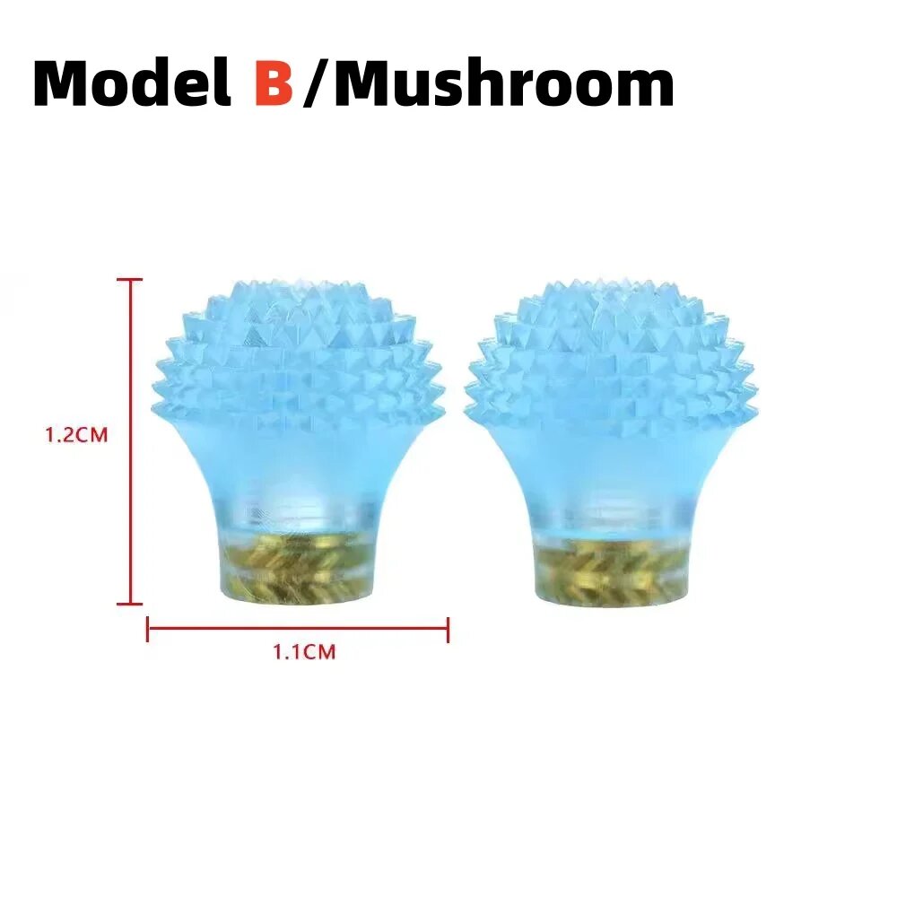 2 шт. Нескользящие ручки TBS TX16S, 3mm Mushroom B