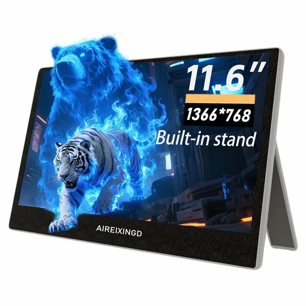 AIREIXINGD 11.6" Монитор 116-HD-60HZ, черный