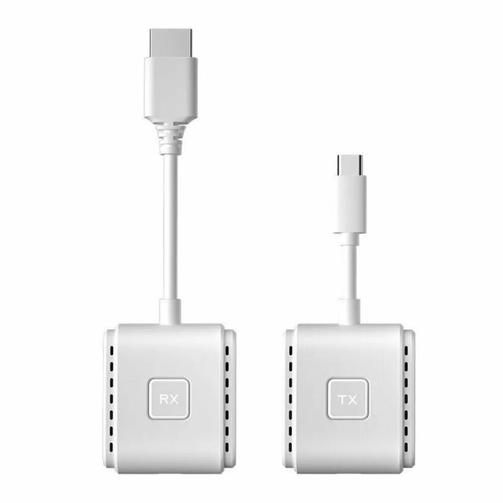 Портативный беспроводной HDMI-передатчик 4K, Белый - Интерфейс типа c