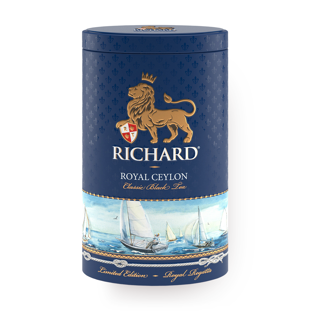 Чай Richard Royal Ceylon, крупнолистовой, черный, листовой, 80 г
