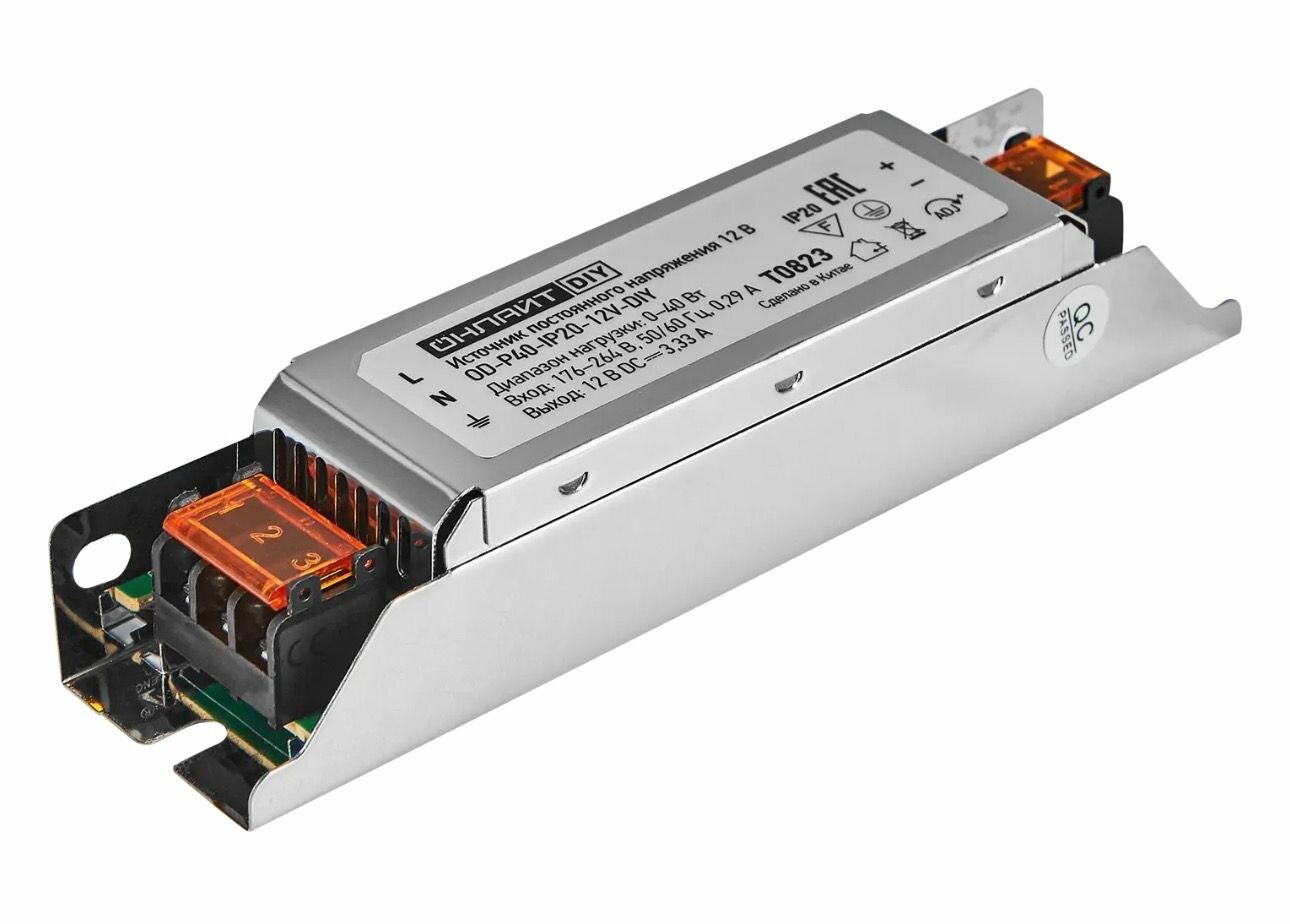 Блок питания Онлайт 90384 OD-P40-IP20-12V 12 В 40 Вт IP20
