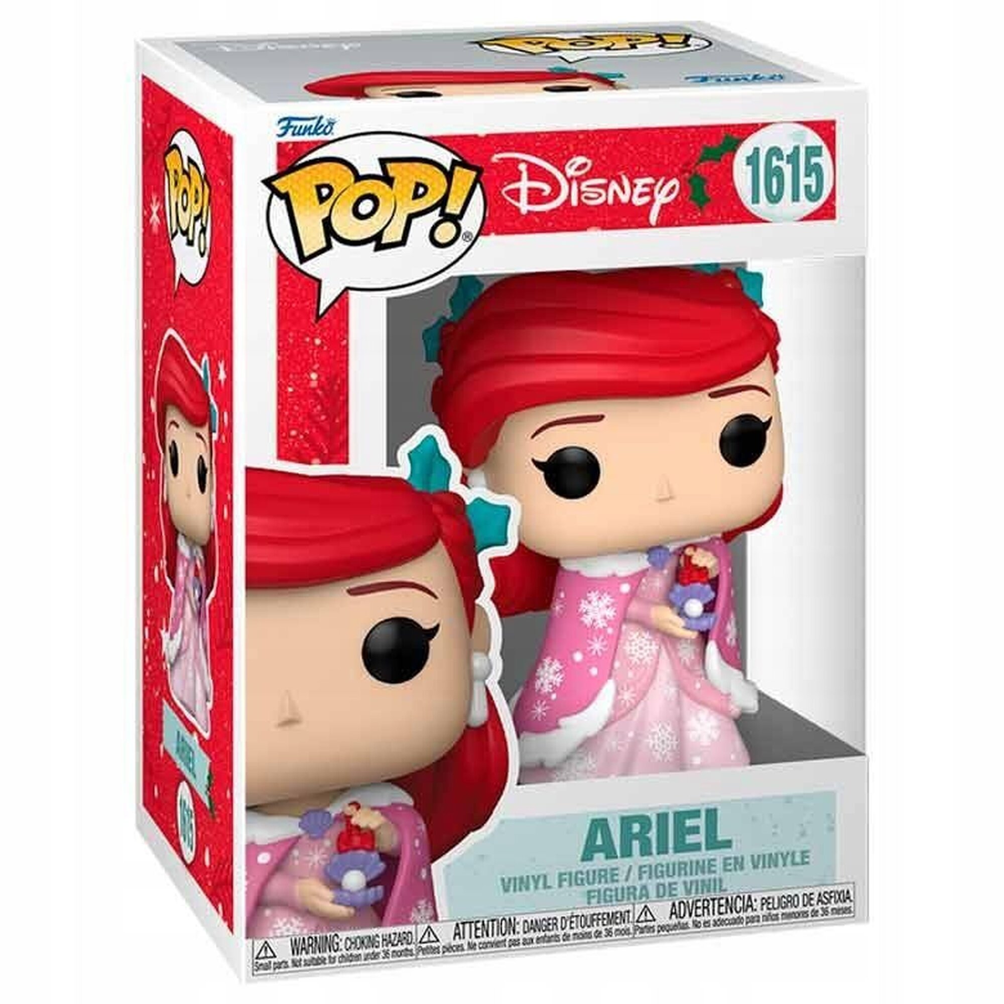 Фигурки Funko Pop - Коллекционная фигурка DISNEY PRINCESS Holiday принцесса Русалочка Ариэль - Фанко 1615