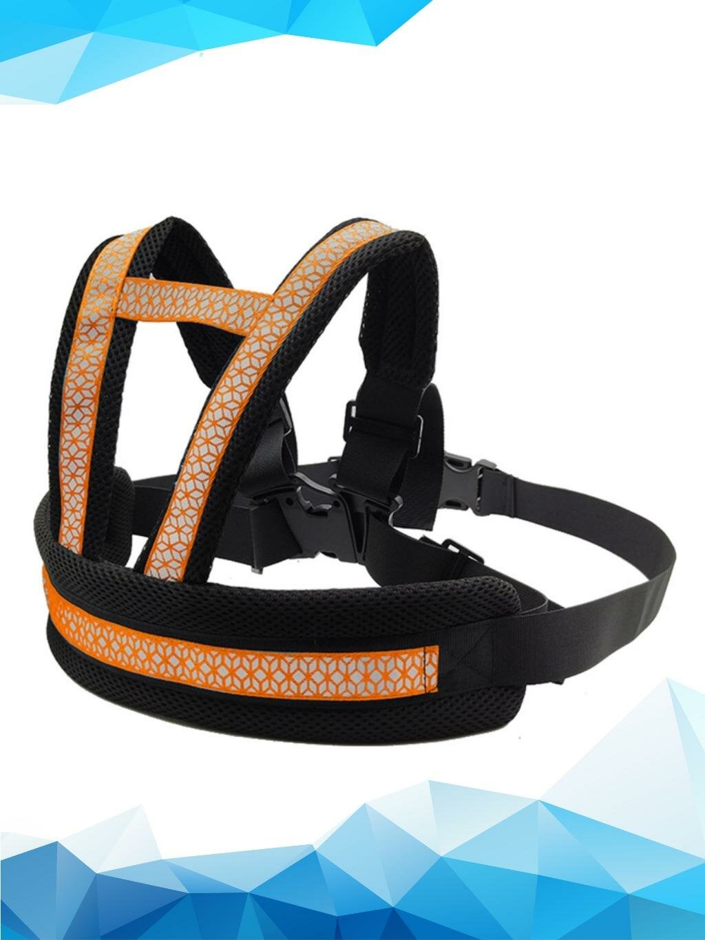 Универсальный ремень безопасности для детей на мотоцикл, Оранжевый