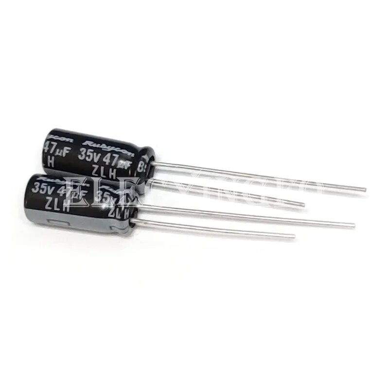 Rubycon 35V 47UF, 20pcs, алюминиевые конденсаторы