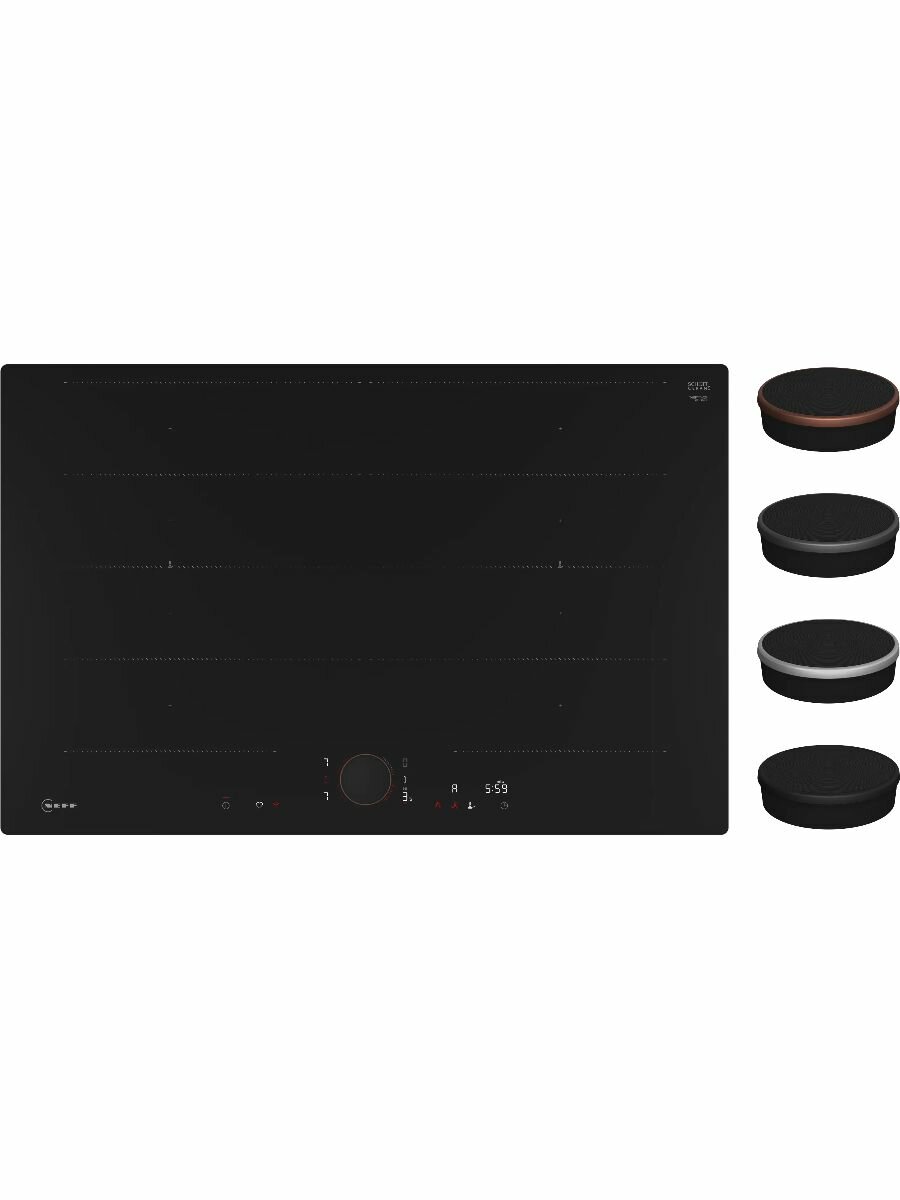 Варочная панель индукционная Neff T68PYY4C0, черный