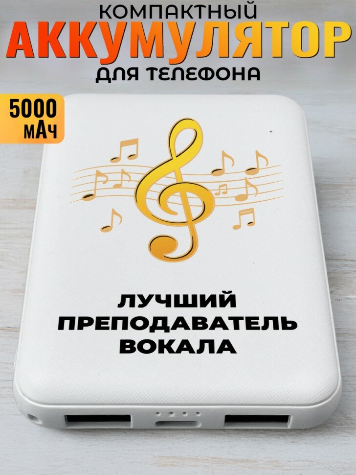 Повербанк "Лучший преподаватель вокала"