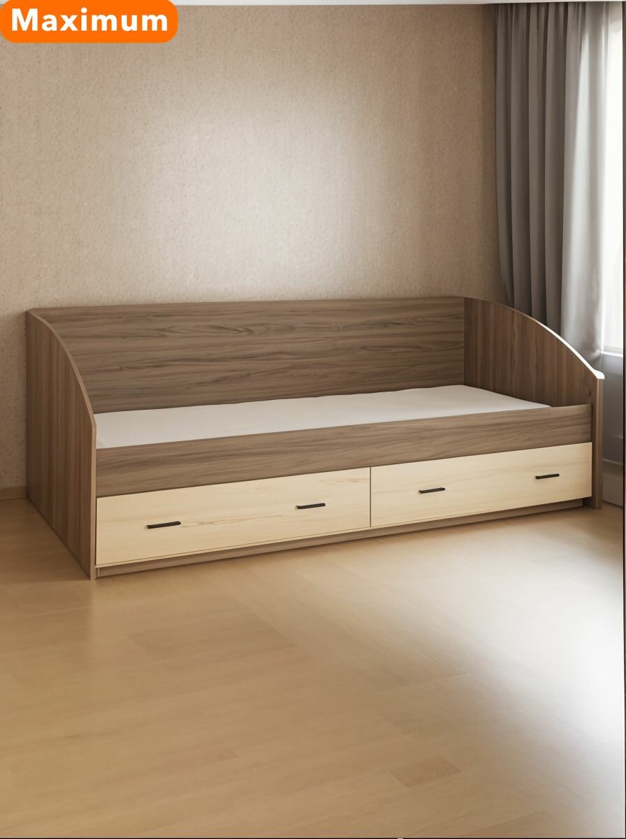 Кровать с ящиками Орион 80х190