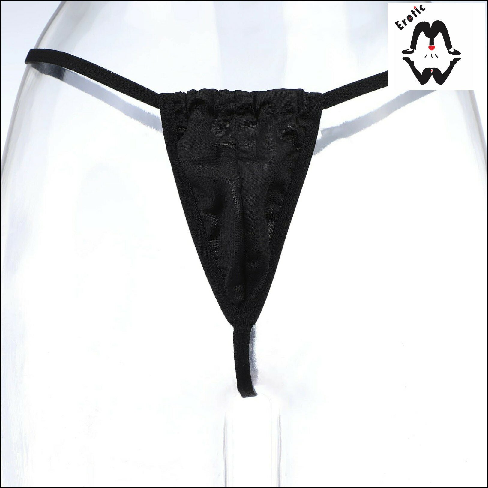 Черные мужские стринги бестселлерВзрывчатыйТовары для взрослых