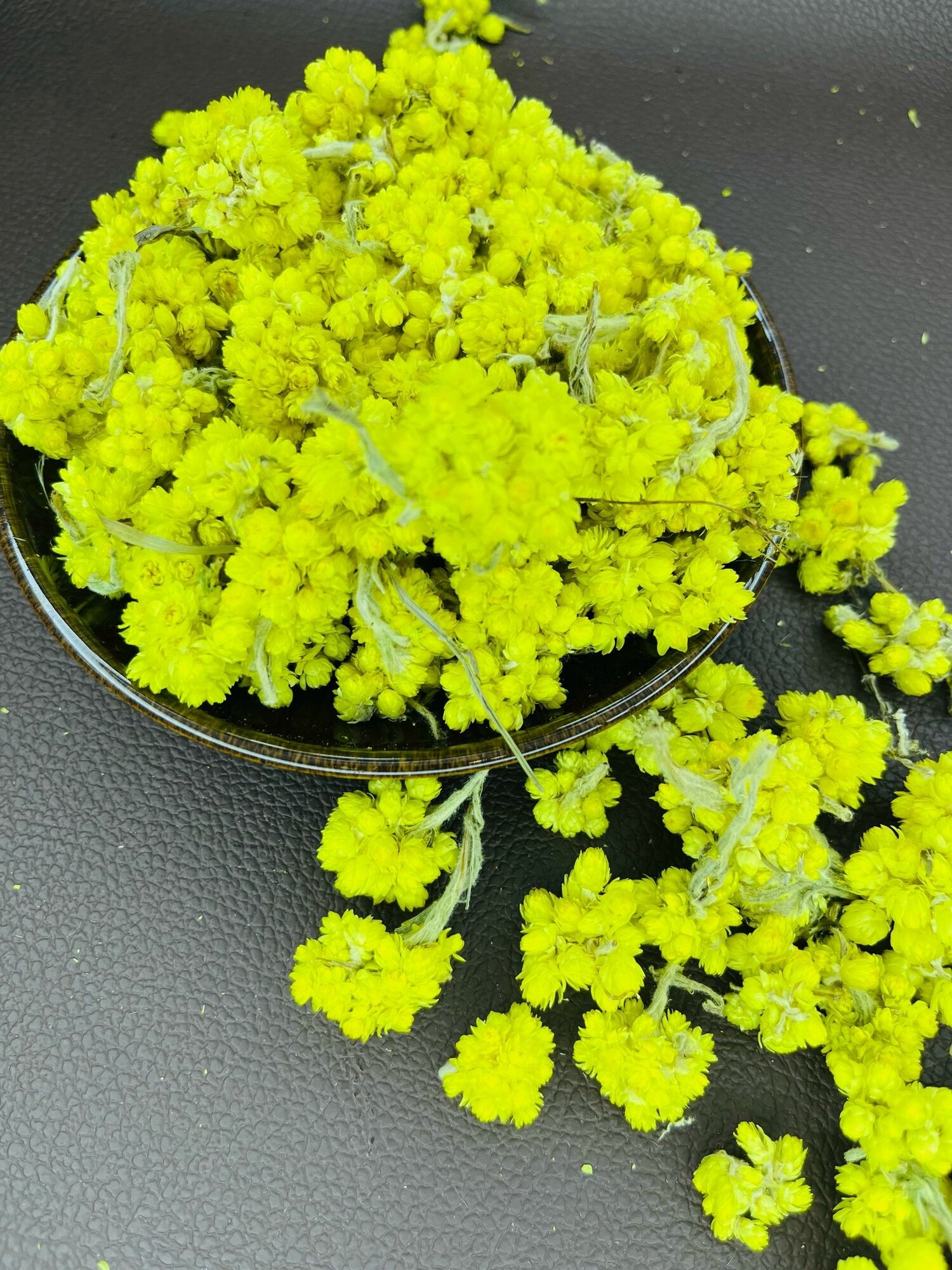 Бессмертник песчаный цветок сушеный 250 гр.