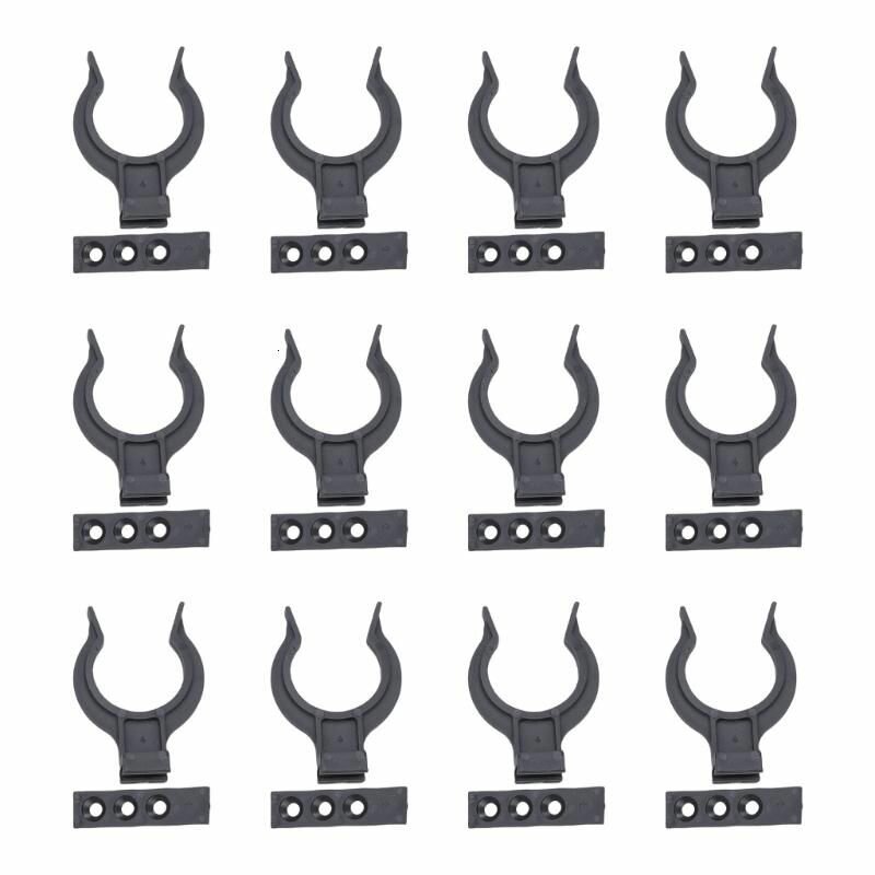 12 шт. Пластиковые клипсы для крепления кухонных плинтусов