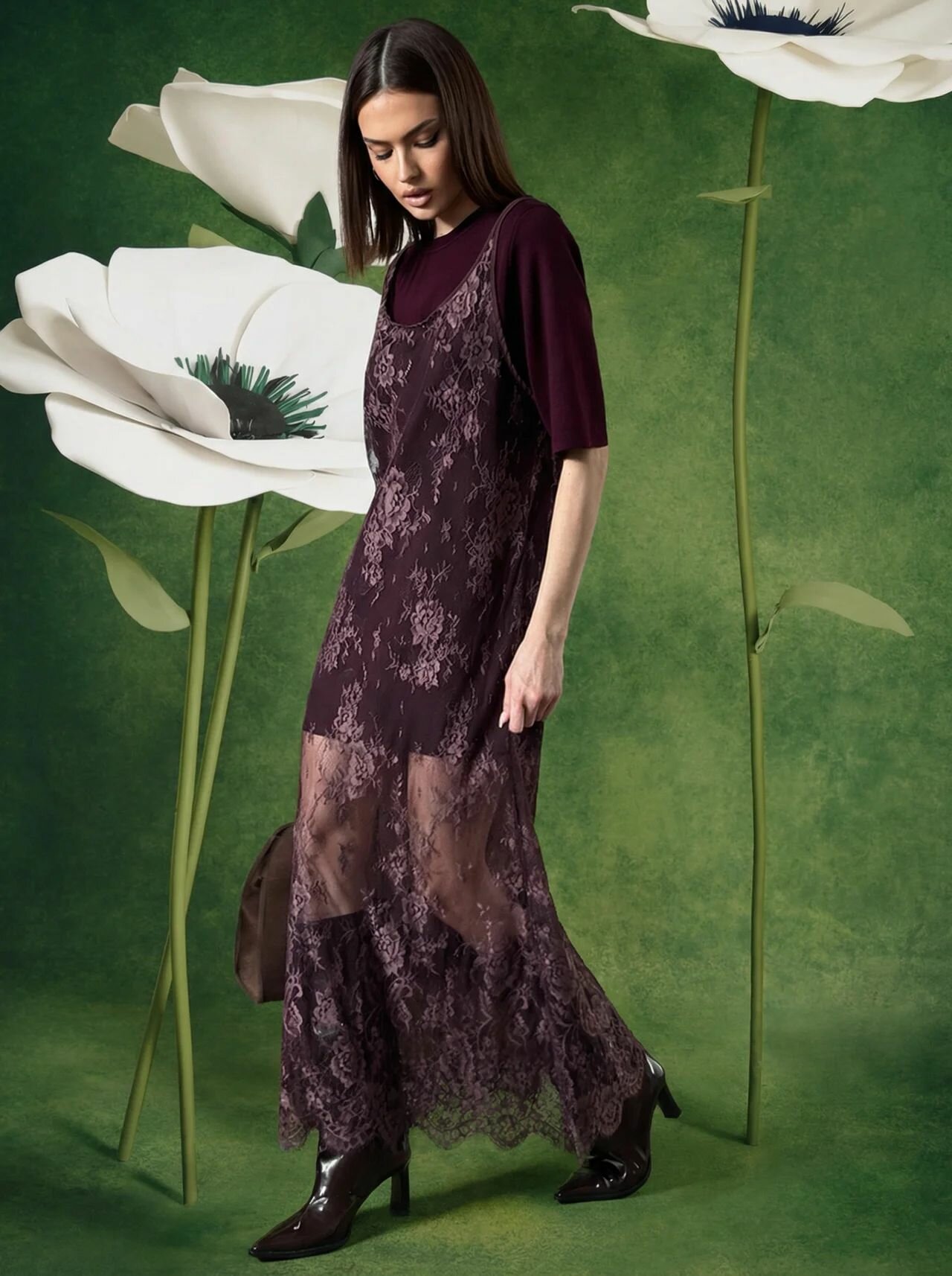 Платье Осень-зима 2025